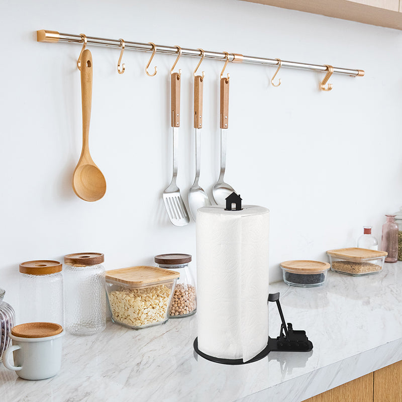 Bulldozer Paper Tower Holder Kitchen Standing Countertop Paper Towl Ro ...